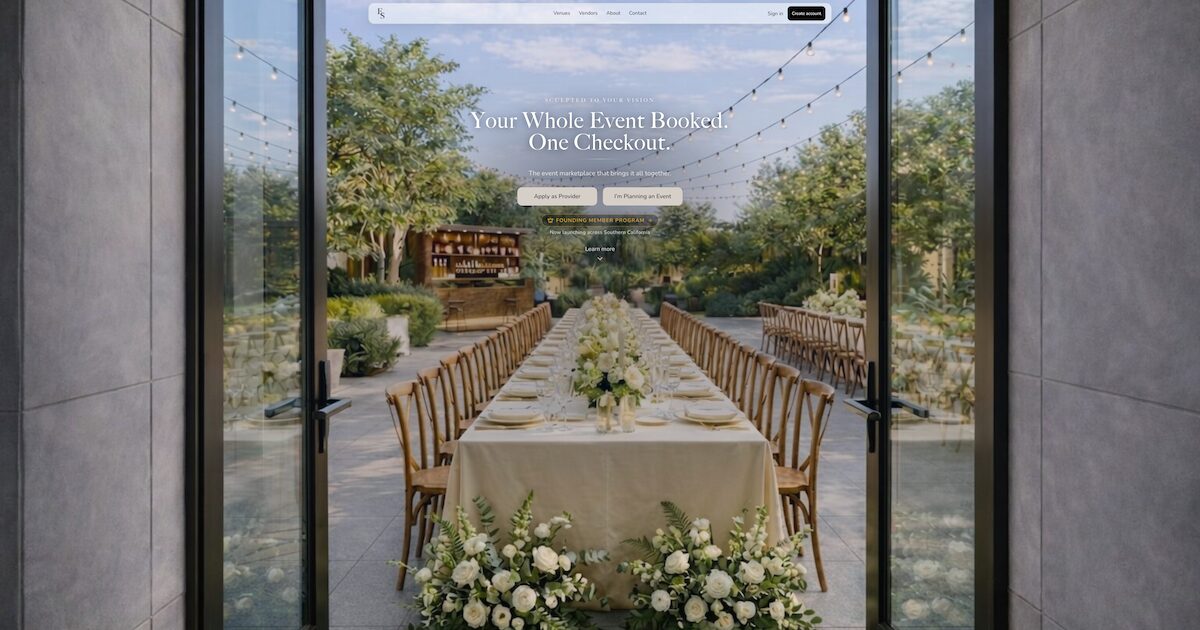 EventSculpt — Book Venue, Catering & More in One Checkout